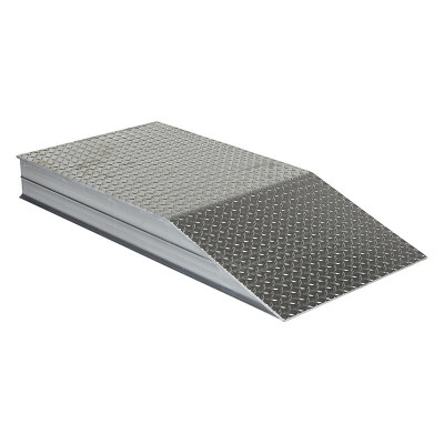 Aluminum HD Wheel Riser, 48 x 24 x 5-15/16in, 30000 lb., Silver ...