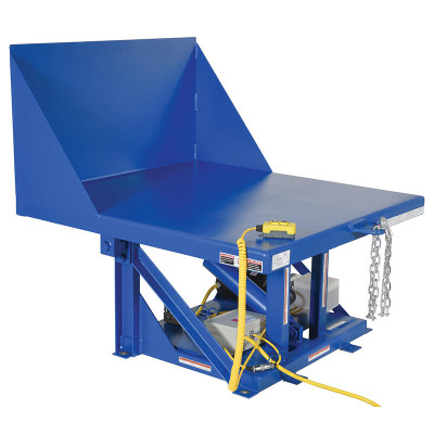 Master Tilt Table, 90 Degree, 42 x 50in, 2000 lb., Blue | Certified MTP