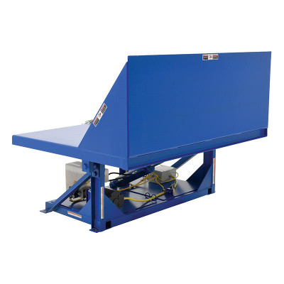 Master Tilt Table, 90 Degree, 60 x 50in, 4000 lb., Blue