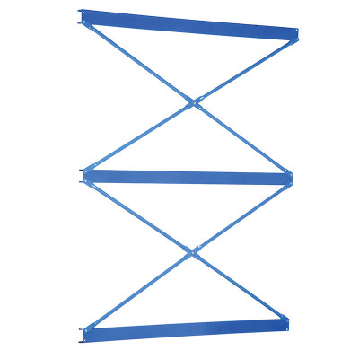 Steel Heavy Duty Cantilever Brace Set, 144in x 84in, Blue