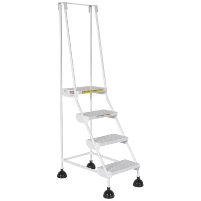 Spring Load Ladders 58 Deg 4 Perforated 16in Width, 400lb White ...