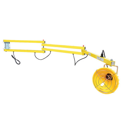 Incandescent Triple Arm Load Light 90in Length, Yellow