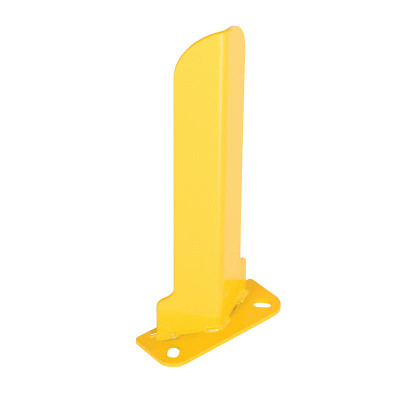 Steel Low Profile Rack Guard, 3in x 8in x 17-7/8in, Yellow | Certified MTP