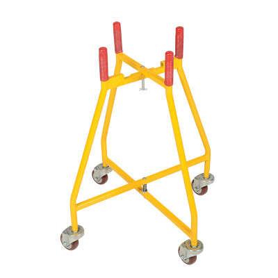 Bucket and Pail Dolly, 29-3/8 x 29-3/8 x 32-1/8in, Yellow | Certified ...