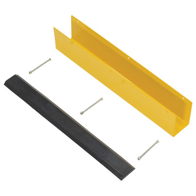 Rack Guard, With Rubber Bumperinsert 4-7/8 x 3-3/8 x 24in, Yell ...