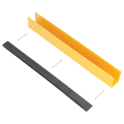 Rack Guard, With Rubber Bumperinsert 4-7/8 x 3-3/8 x 36in, Yell ...