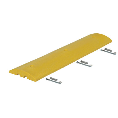 Speed Bump Concrete Hardware 48in x 12in x 2-1/4in, Yellow | CMTP