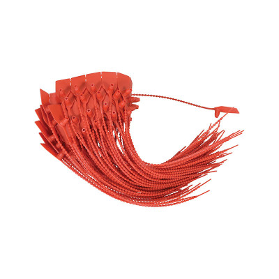 Security Seal 14-1/8in x 1in x 3/4in Length, Red | CMTP