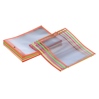 Vinyl Shop Ticket Holder, Neon, 13-3/8 x 10-1/2 x 1/16in (25/Pk ...