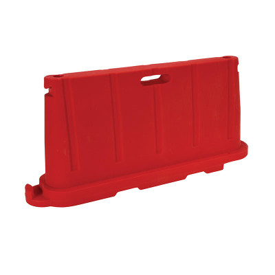 Stackable Barricade, 76-1/2in x 16in x 36in, Red