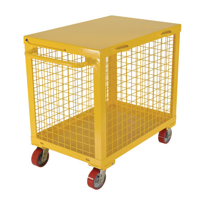 Tool Box Expanded Metal 13 Cubic Feet 24 x 36in, 2,000lb, Yell ...