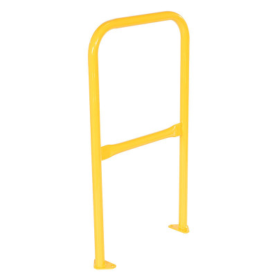Pipe Safety Railing, with Baseplate 2 Ft. Length, Yellow | Certified MTP