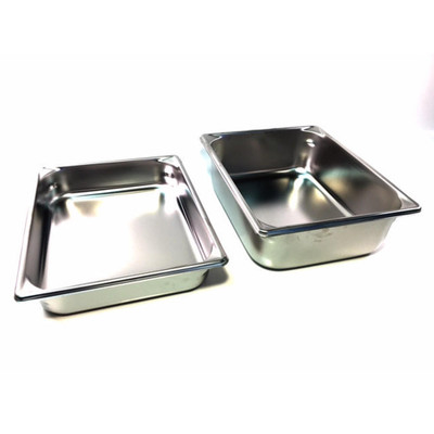 Stainless Steel Pan, 12in x 10in x 2-1/2in | Lab Pans