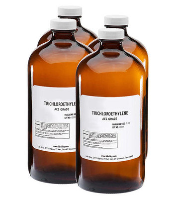 Reagent Grade Trichloroethylene, 4 Four-Liter Bottles | Certified ...