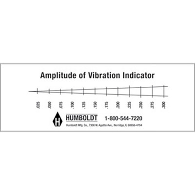 Vibration Indicator, Visual Type | Certified Material Testing Products