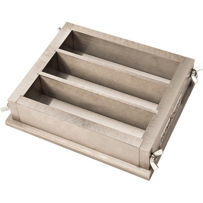 Mortar Prism Molds, Volume Change, 1.6 x 1.6 x 6.3in, 3-Gang ...