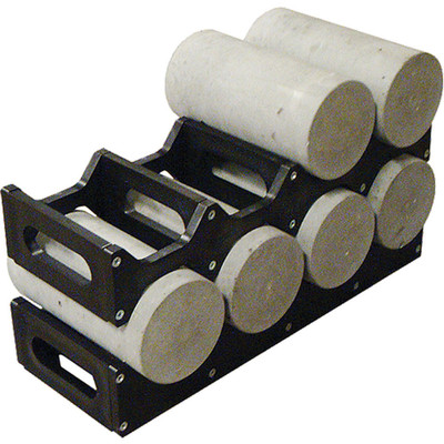 Rack Concrete, Curing for 4x8in Concrete Cylinders, 12 Racks | CMTP