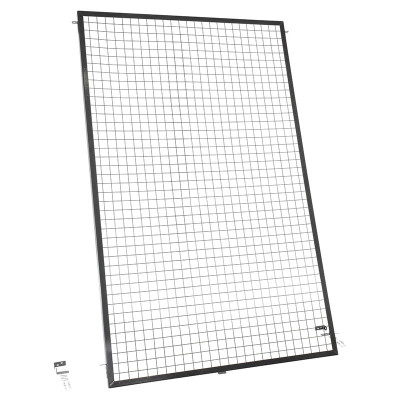 Adjustable Perimeter Guard Panel 8 Ft. x 5 Ft., Blk | CMTP