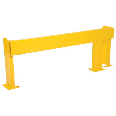 Adjustable Width Rack Guard, 65-5/8 x 10-9/16 x 24-9/16in, Yell ...