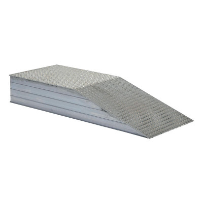 Aluminum HD Wheel Riser, 60 x 24 x 9-15/16in, 30000 lb., Silver | CMTP