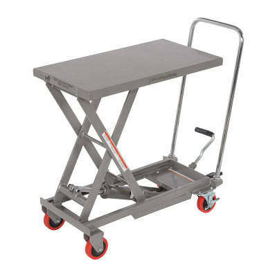 Aluminum Elevating Cart 220Lb 15.75X27 | Certified MTP