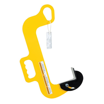 Steel Overhead Coil Hook, 6in, 1000 lb., Yellow