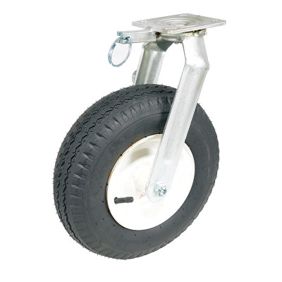 Swivel 4-Position Lock Caster, 12 x 3-1/2in Width, 300lb | CMTP