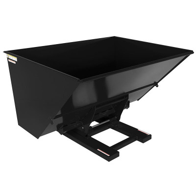 Steel HD Hydraulic Dumping Hopper, 2-1/2 Cu Yd, 6,000 lb., Yellow ...
