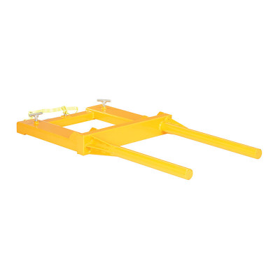 Steel Horizontal Drum Positioned, 650 lb., Yellow | CMTP