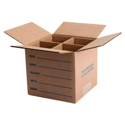 Grout Boxes for Samples, Pkg 25 | ASTM Cement Prism Tests | CMTP