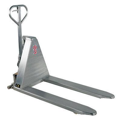 Hand Pump Tote Lift, 60in x 27in x 48in, 2000 lb., Blue | CMTP