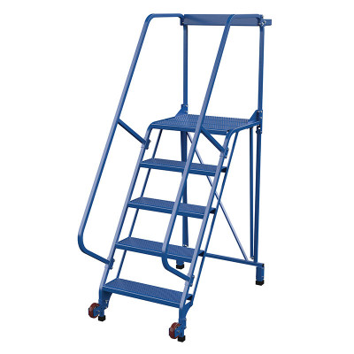 Tip-N-Roll Ladder 58 Deg 5 Straddle Perforated 24in Width, 350lb