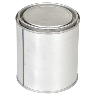 16oz Round Metal Can with Lid for Lab Use | CMTP