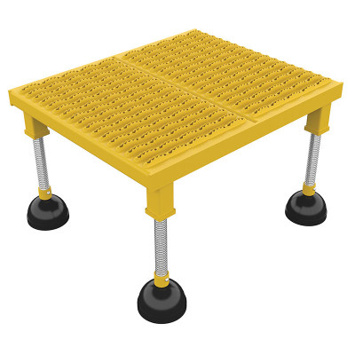 Grip Strut Worker Stand High 24-3/16 x 21-3/4 x 11-1/2in, 500lb