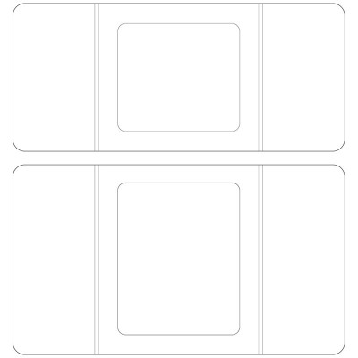 Pers Desk Shld Grd Standard Blank 1Window 17.5