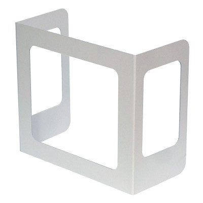 Personal Desk Shield Guard, 17-1/2in Height, 3 Windows, Custom