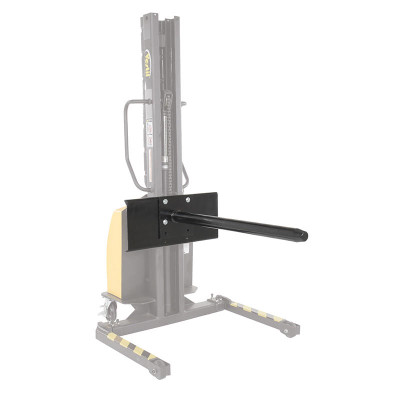 Steel Counter Balanced Power Lift Pole Attachment, Black | CMTP