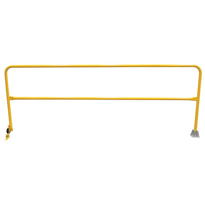 Steel Dock Safety Swing Gate, 10 Ft. Length, Yellow | CMTP