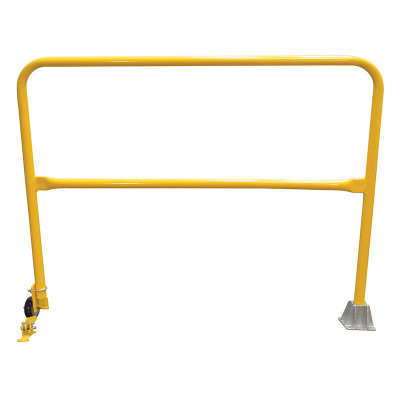 Steel Dock Safety Swing Gate 5 Ft. Length, Yellow | CMTP