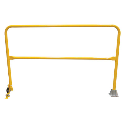 Steel Dock Safety Swing Gate 6 Ft. Length, Yellow | CMTP