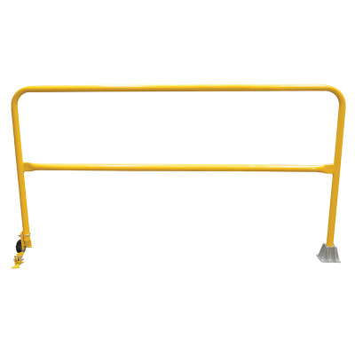 Steel Dock Safety Swing Gate 7 Ft. Length, Yellow | CMTP