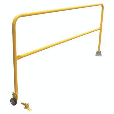 Steel Dock Safety Swing Gate 9 Ft. Length, Yellow | CMTP