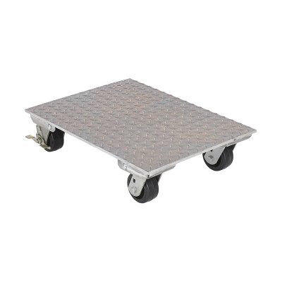 Aluminum Plate Dolly, 18in x 24in, 1,200 lb., Silver | Certified MTP