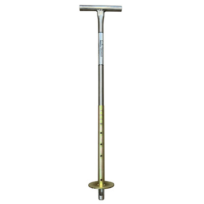 Tubular Soil Sampler with with Adjustable Foot, 36in