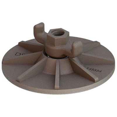 Dayton B12ASW Swivel Wing Nut, 20MM, 7in, Electro Galvanized | CMTP