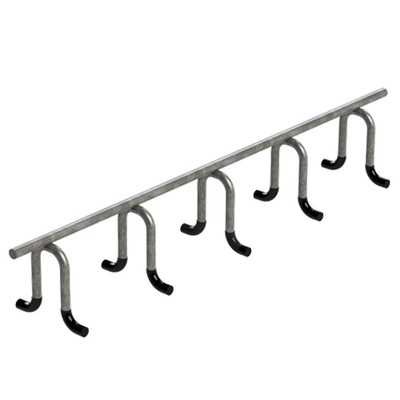 Dayton SB Steel Rebar Slab Bolster, Galvanized Tip, 1-1/4in | CMTP