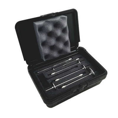 Brookfield RV Complete Spindle Set with Case | Viscosity | Certified MTP