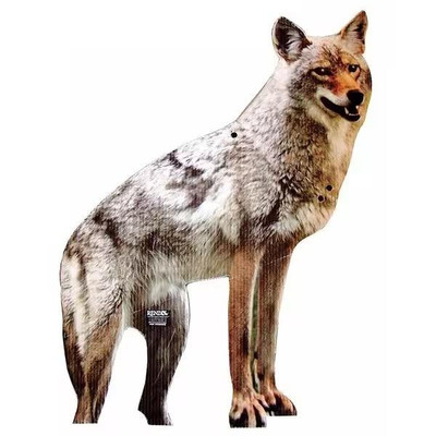 2D Coyote Predator Decoy, Flat | Pest Control | CMTP