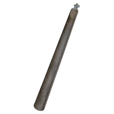 2-1/2in x 40in Stainless Steel Gouge Auger, Hex Quick Pin | Samplers