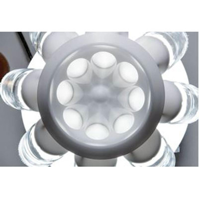 1:8 Dividing Head for Fritsch Sample Divider | POM Plastic | CMTP